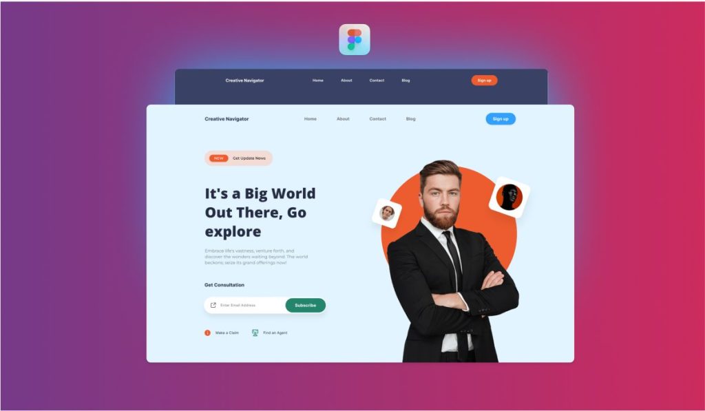 Mastering Figma: Designing Your Service Header - Captain Design
