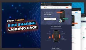 Figma UI Design Tutorial: Building a Ride Sharing App Landing Page - Captain Design