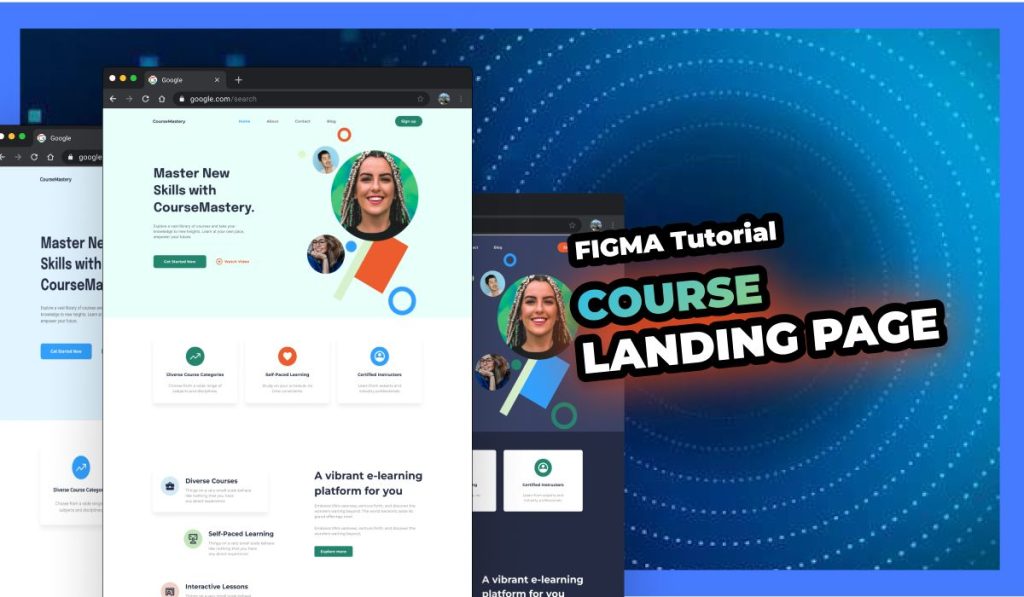 Designing an Engaging Course Landing Page: Figma Tutorial and Tips - Captain Design
