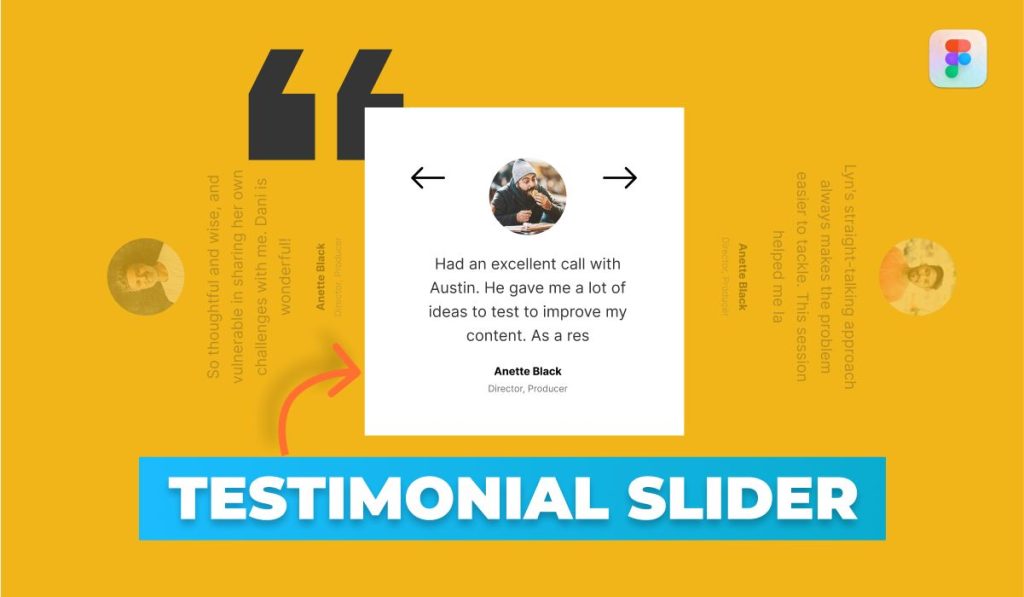 Figma Tutorial: Crafting Engaging Testimonial Slider Cards - Captain Design