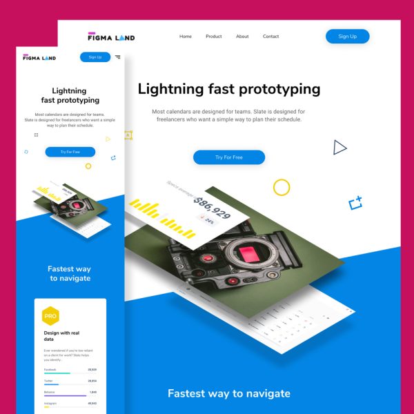 Signal - Figma Product Template - Captain Design