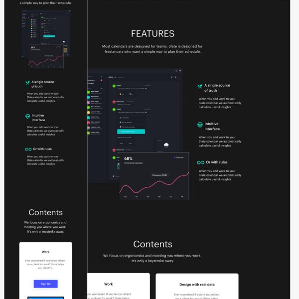 Figma Startup Product Template - Captain Design