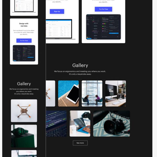 Figma Startup Product Template - Captain Design