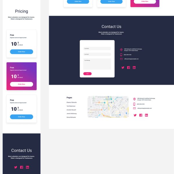 Figma converter Landing page - Captain Design