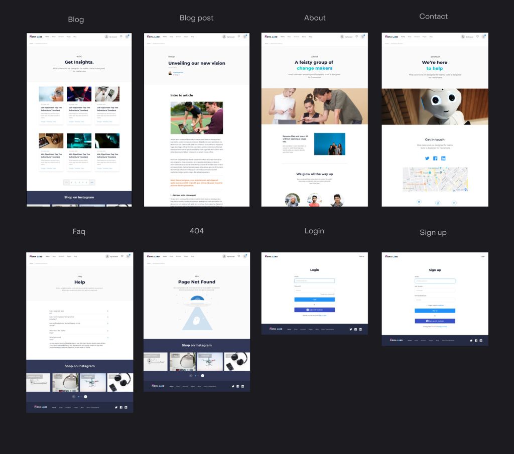Tech Pro - Figma Tech Store Template - Captain Design
