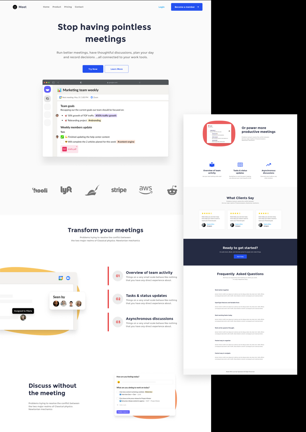 Figma Tutorial - How to Design a SAAS landing page - Captain Design