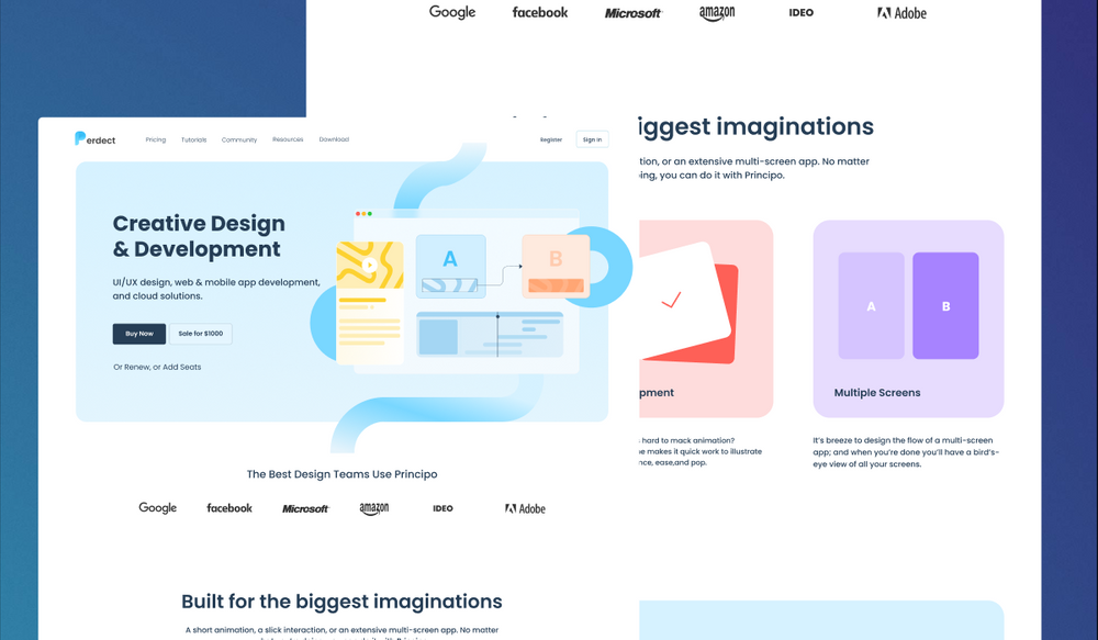 45 Best Figma Landing Page Templates in 2022 (Free) - Captain Design