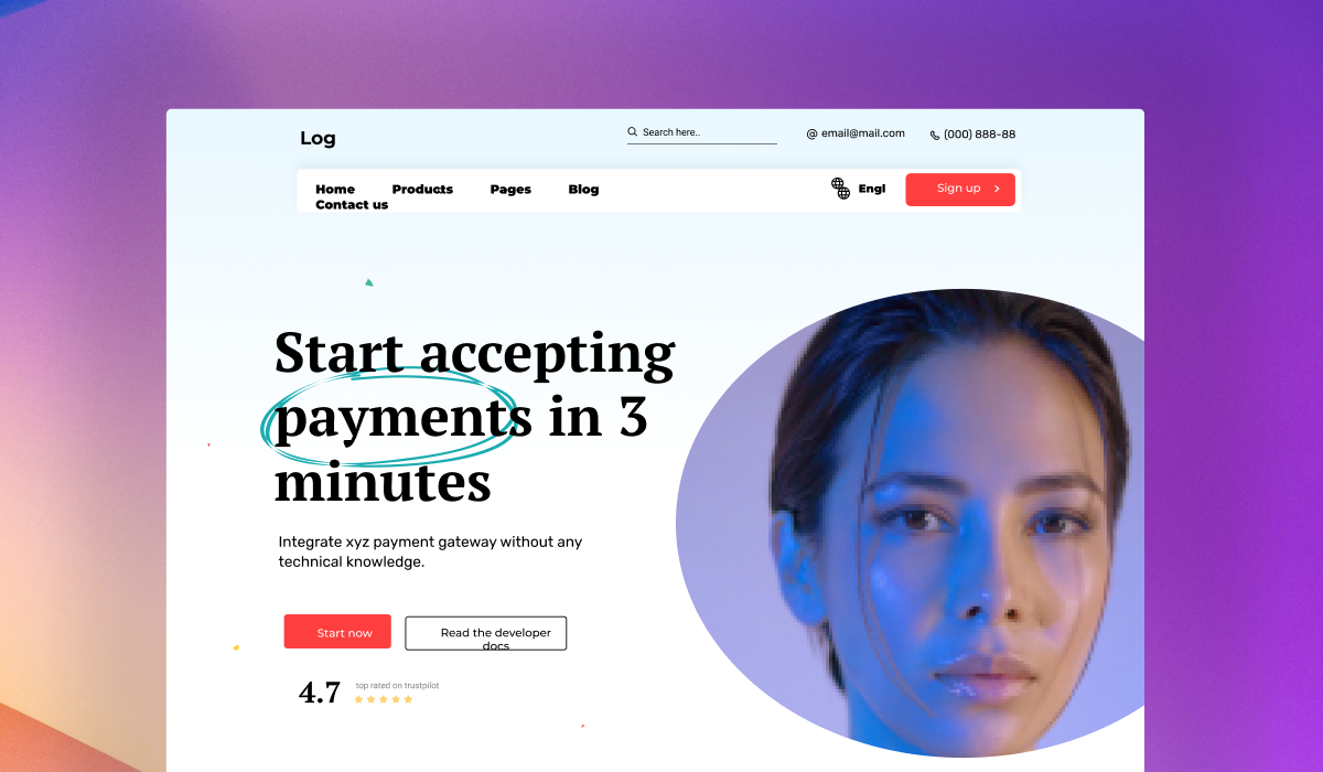 45 Best Figma Landing Page Templates in 2022 (Free) - Captain Design