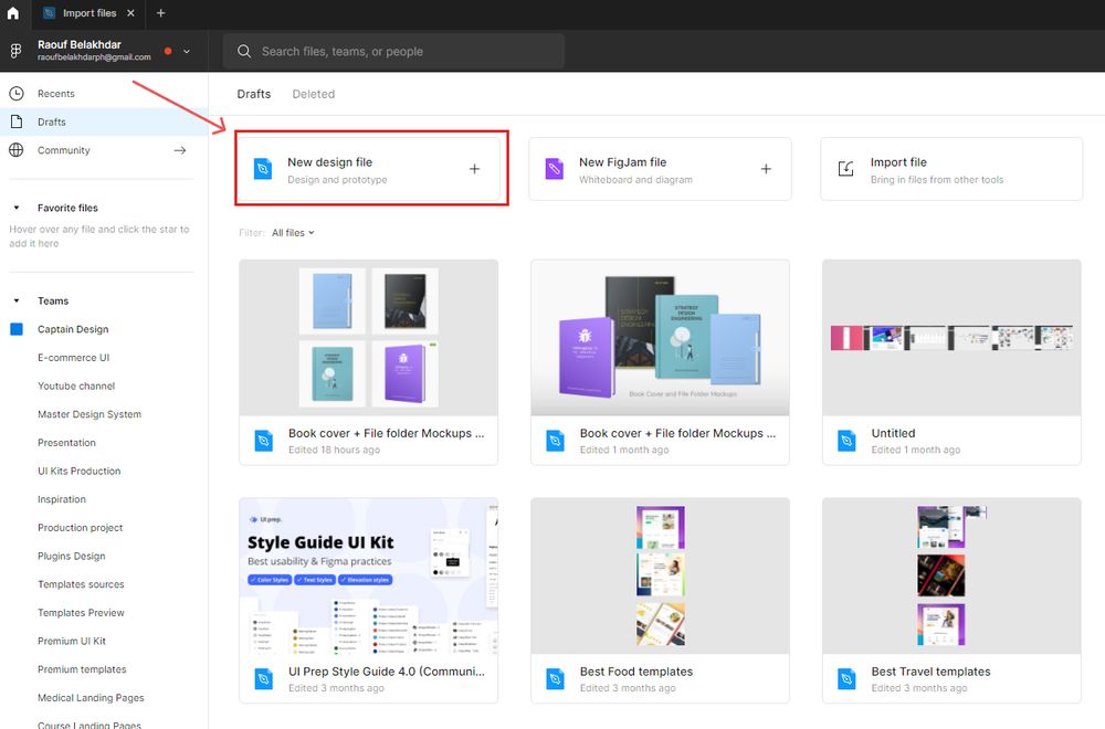 How to open a Figma file - Learn Figma for Absolute beginners - Captain ...