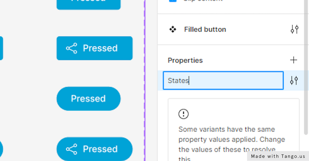 How to design filled buttons - Figma Tutorial - Captain Design