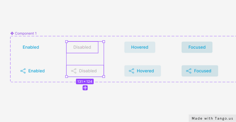 How to design text buttons - Figma tutorial - Captain Design