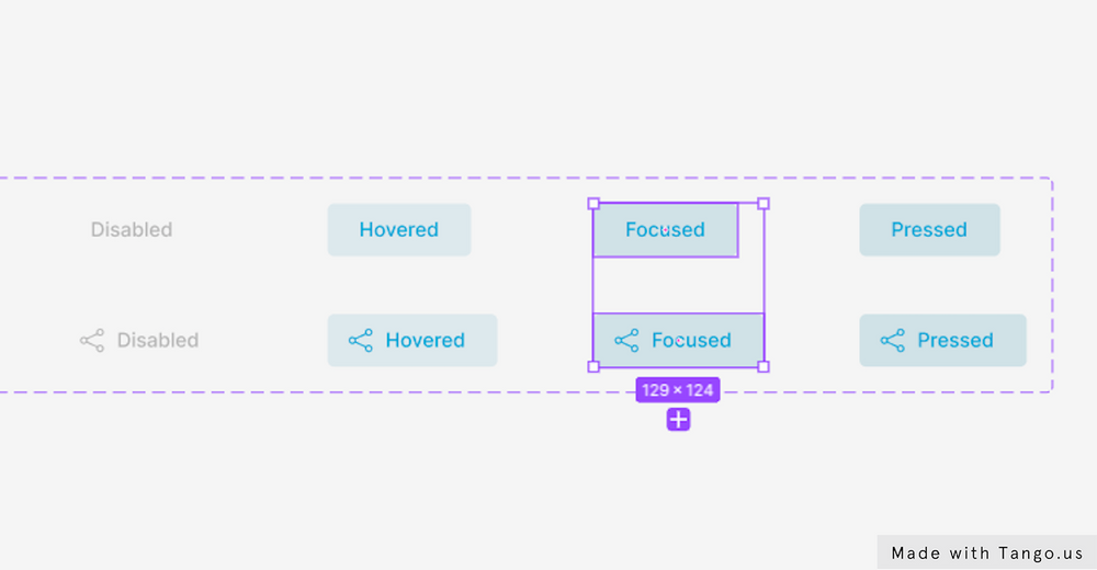How to design text buttons - Figma tutorial - Captain Design