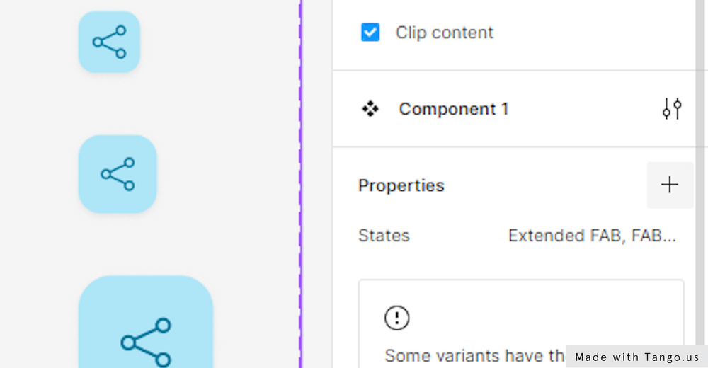 How to create FAB buttons - Figma tutorial - Captain Design