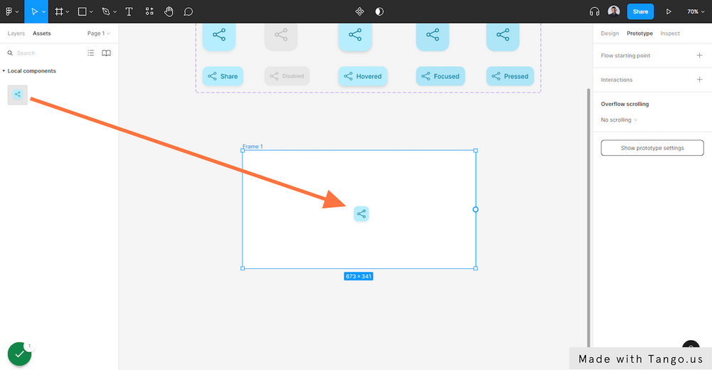 How to create FAB buttons - Figma tutorial - Captain Design