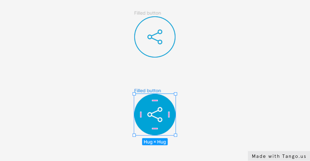 How to create icon buttons - Figma tutorial - Captain Design
