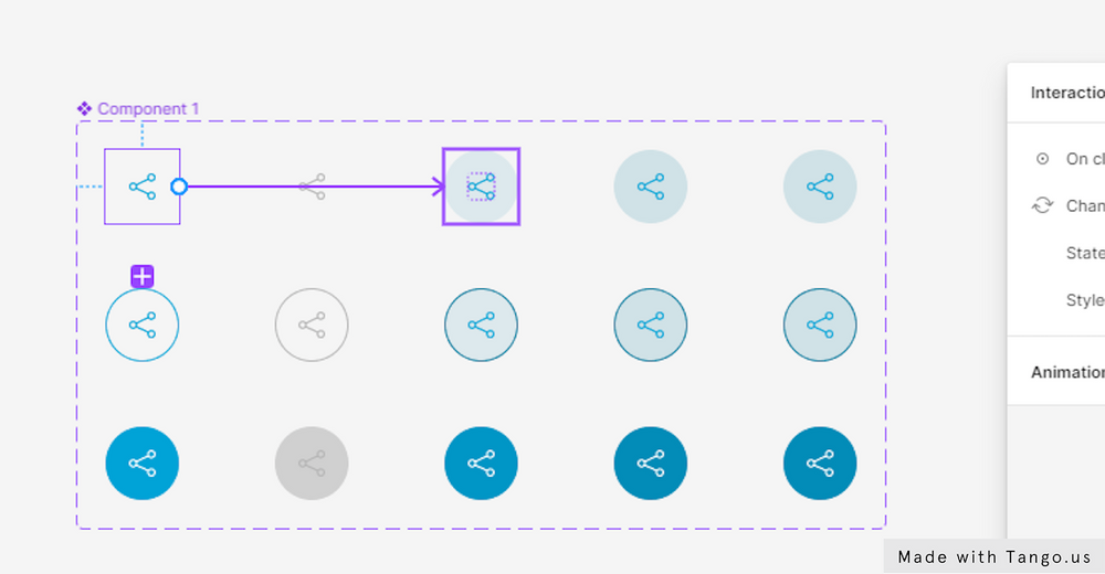 How to create icon buttons - Figma tutorial - Captain Design