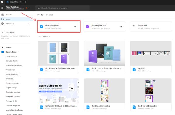How to open a Figma file - Learn Figma for Absolute beginners - Captain ...