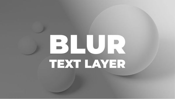 How to blur text in Figma - Captain Design
