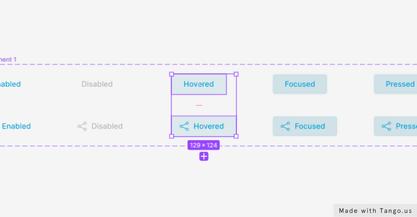 How to design text buttons - Figma tutorial - Captain Design