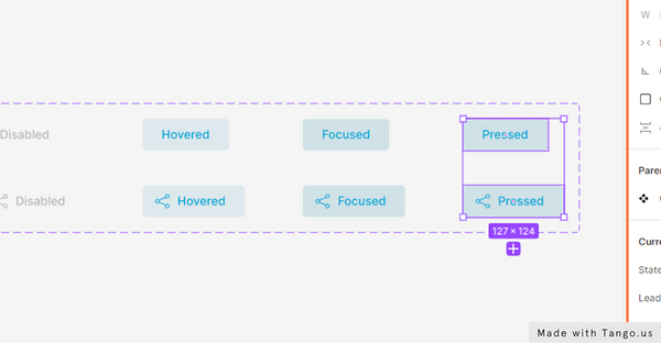 How to design text buttons - Figma tutorial - Captain Design