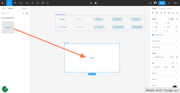 How to design text buttons - Figma tutorial - Captain Design