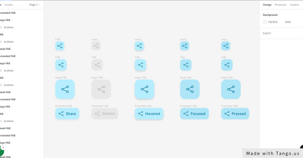 How to create FAB buttons - Figma tutorial - Captain Design