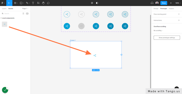 How to create icon buttons - Figma tutorial - Captain Design