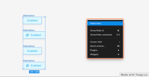 How to create buttons in Figma - Elevated buttons - Captain Design